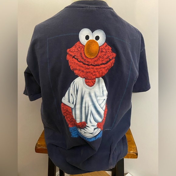 Anvil | Shirts | Elmo Wear Mens Xl Tshirt Sesame Street Read ...